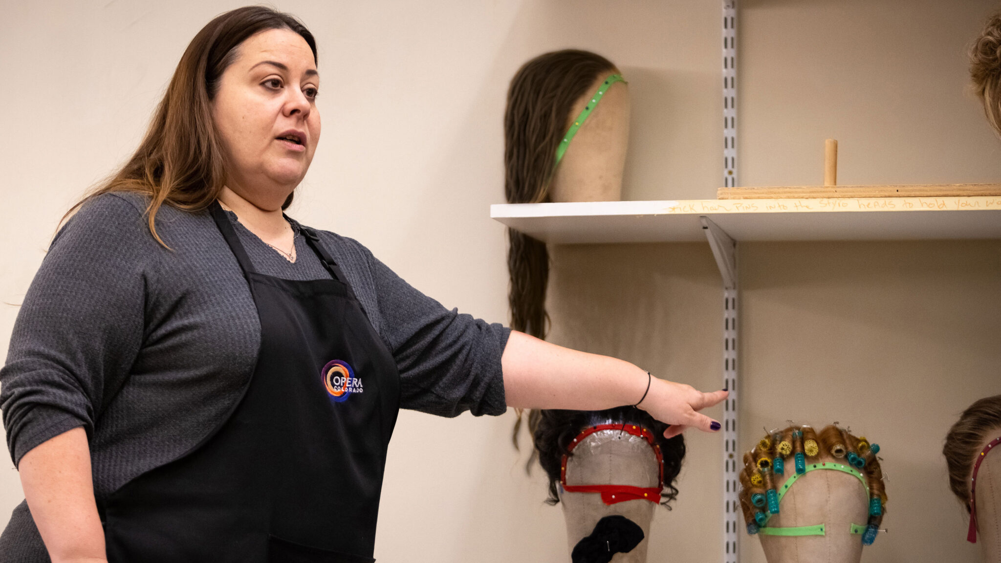 Spotlight on Turandot Wigs and Makeup - Opera Colorado